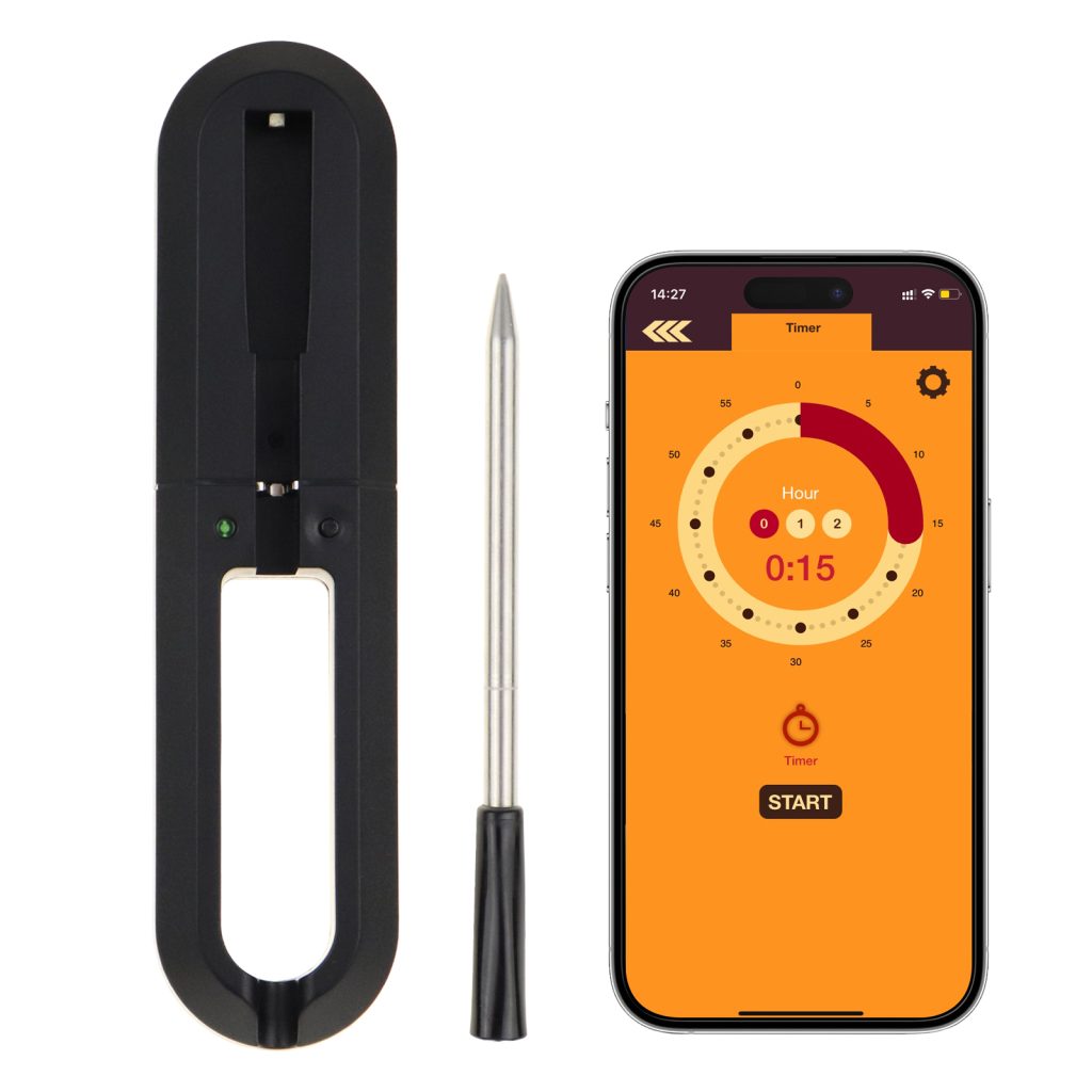 DP-368 Wireless Meat Thermometer Bluetooth Unlimited Range Thermometer ...